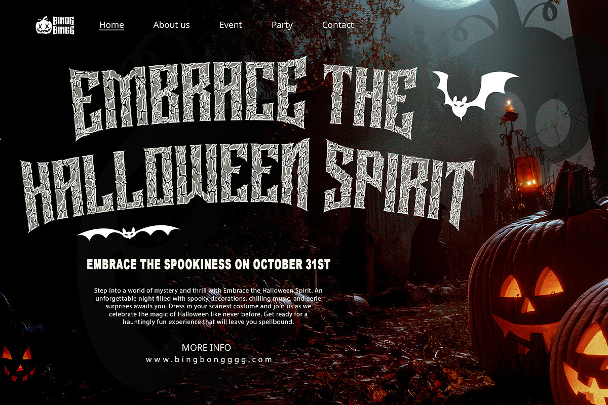Darkore - Gothic Horror Display Font, a Sans Serif Font by Letterara