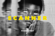 90s Distorted Scanner Photo Effect, a Layer Style Add-On by Design ...