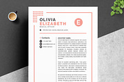 Resume Template Word | Mac Pages