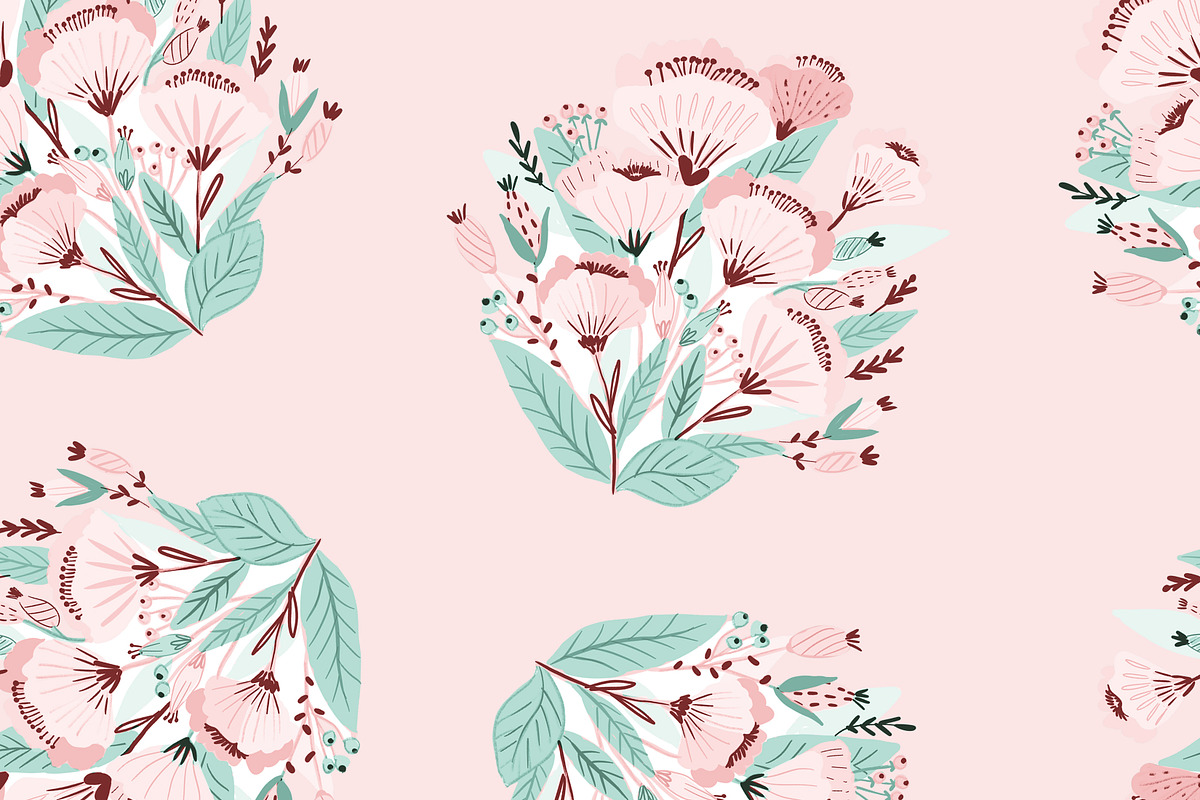 Boho beach seamless patterns, a Pattern Graphic by Rosabebe