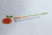 Orange Production Logo | Branding & Logo Templates ~ Creative Market