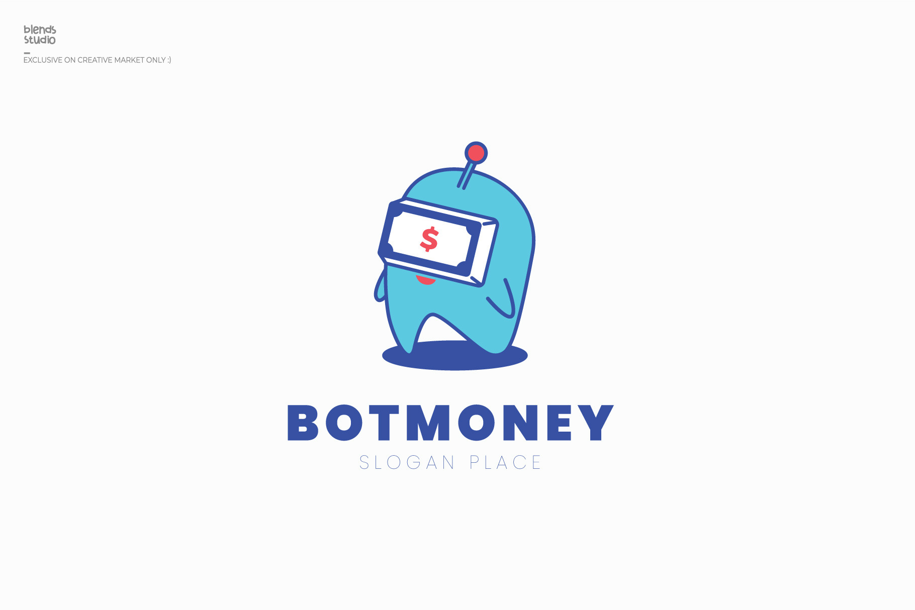 Bot Money Logo | Branding & Logo Templates ~ Creative Market
