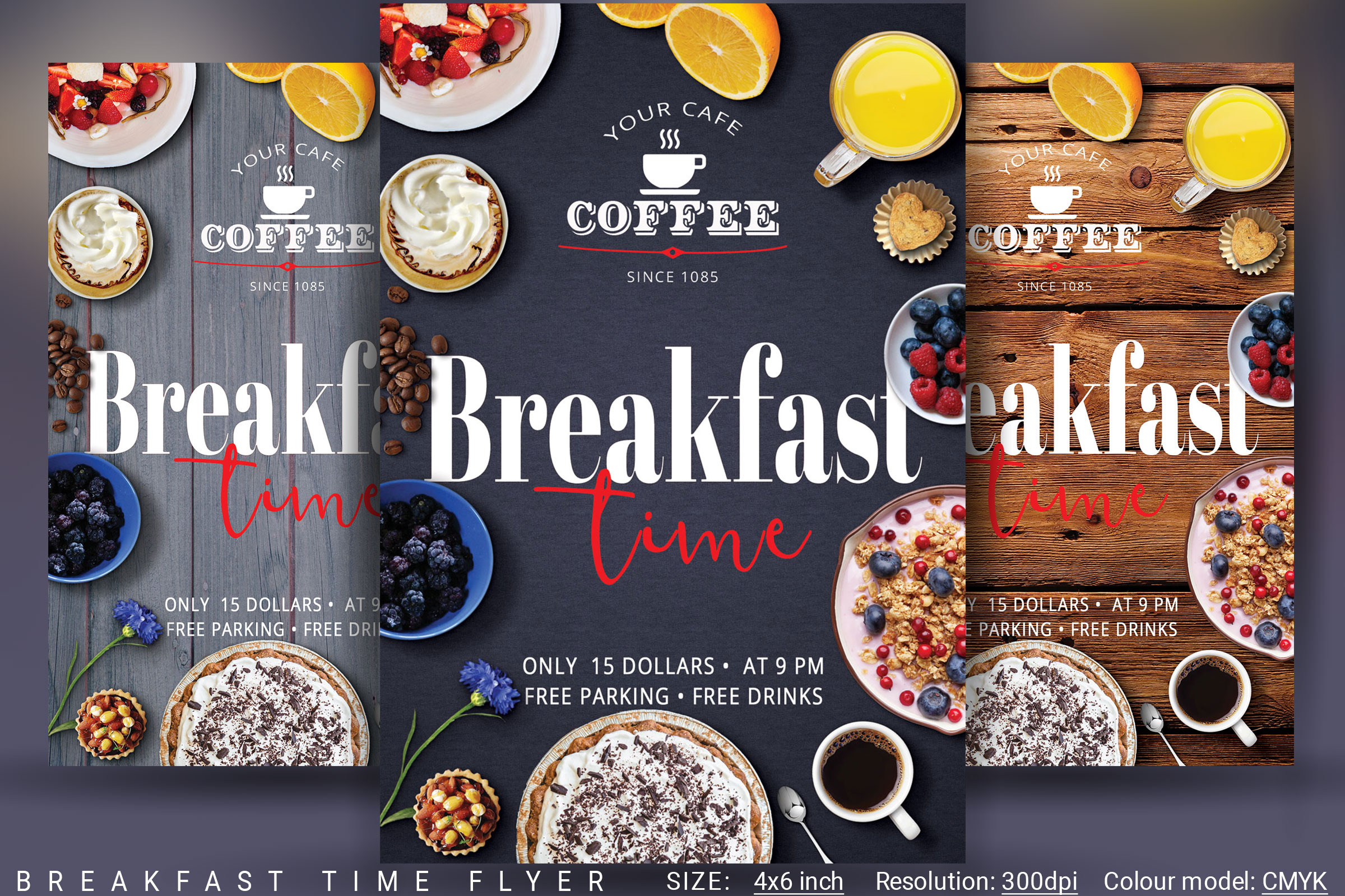 Breakfast Time Flyer, a Flyer Template by Artolus