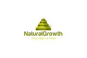 Natural Growth - Green Steps Stock, a Branding & Logo Template by VecRas