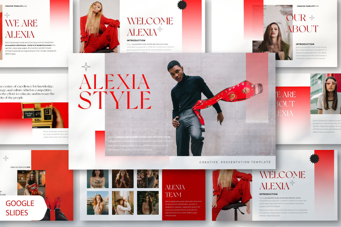 Alexia Google Slides template, a Presentation Template by nyilstudio