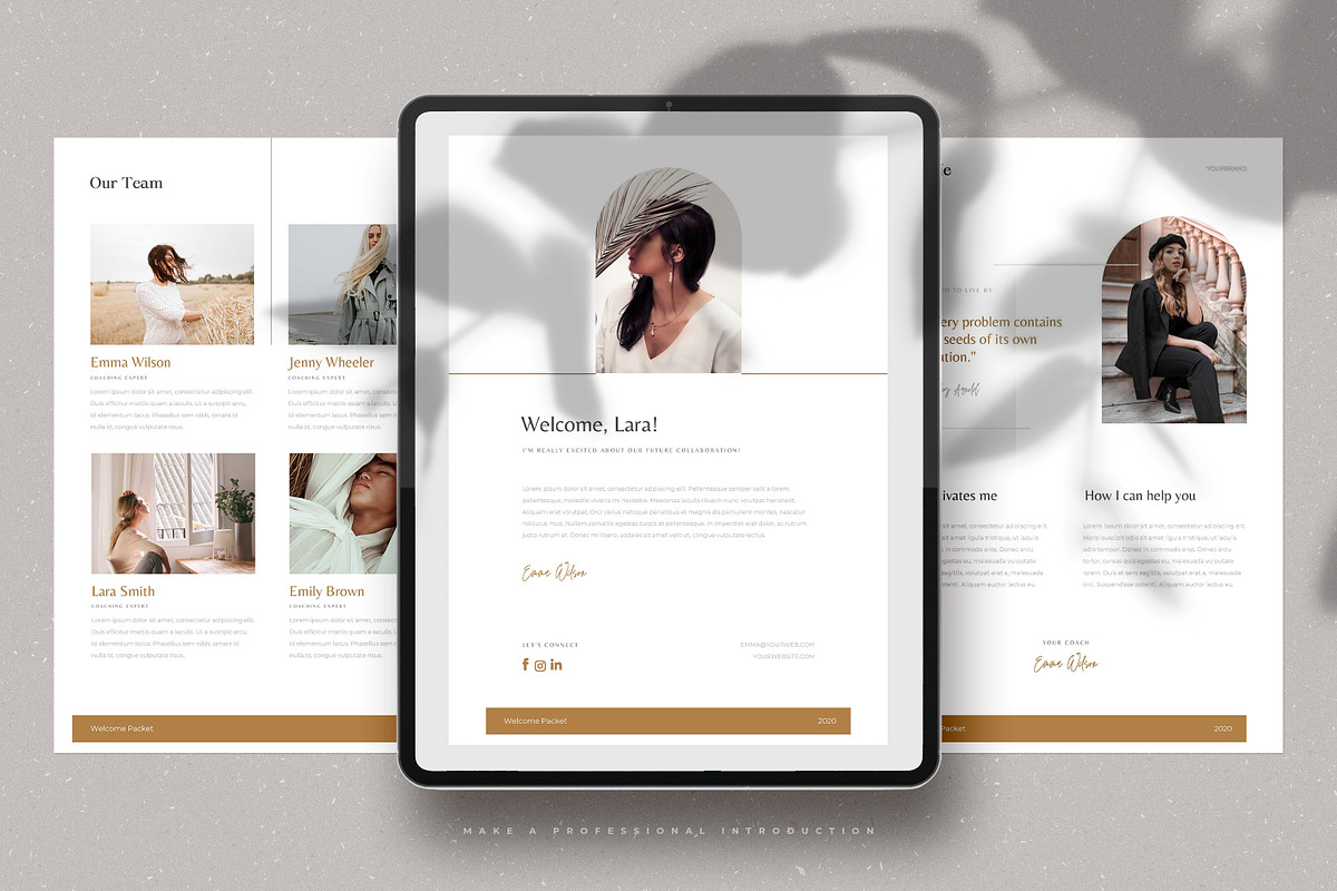 Service Client Welcome Packet, a Templates & Theme by AndrewPixel
