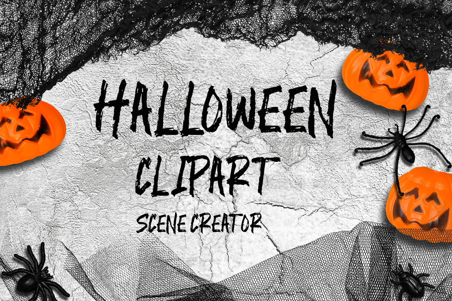 Halloween scene creator clipart object