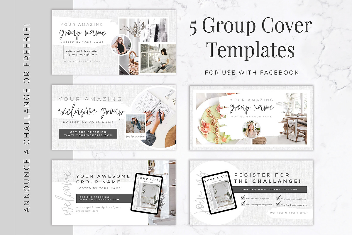 Facebook Cover Photo Templates Canva, a Social Media Template by Thirty ...