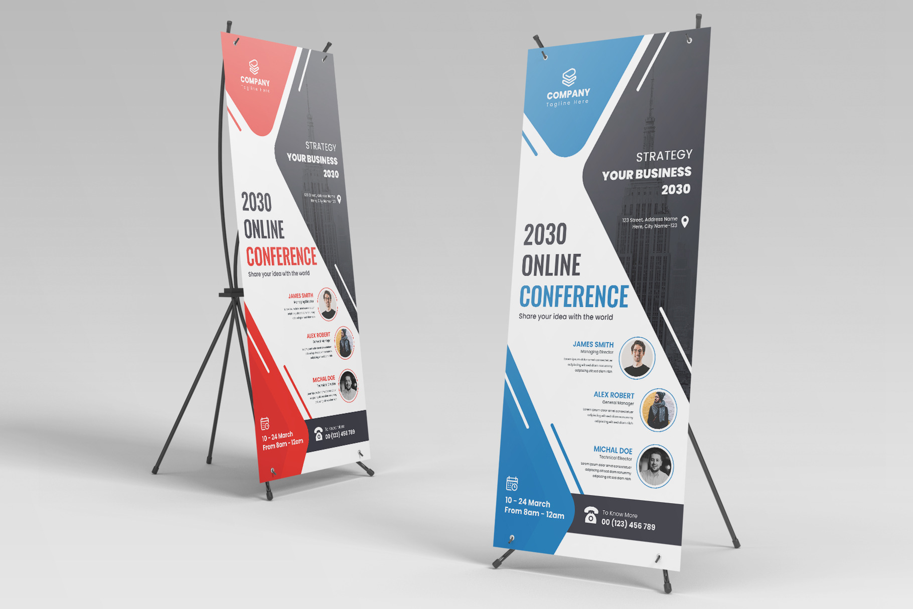 Conference Roll-up Banner