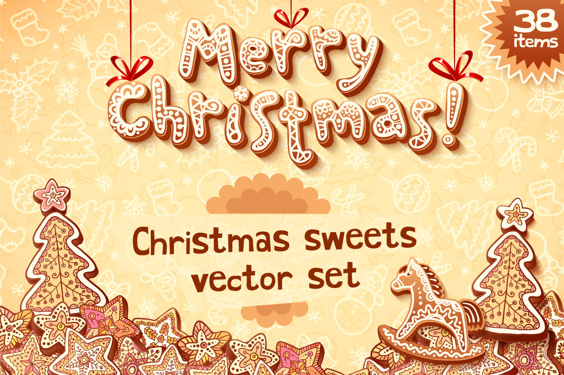 38 sweet Christmas cards templates, a Card Template by Art of Sun