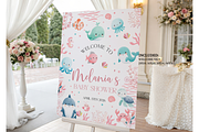 Under The Sea Welcome Poster, a Templates & Theme by Digital_Mind