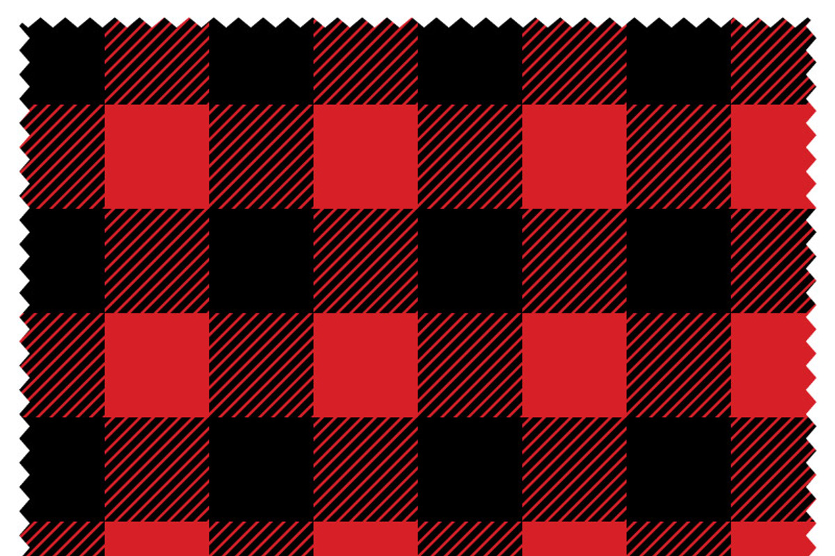 Lumberjack Plaid Texture and Pattern, a Pattern Graphic by VecFashion Ltd.