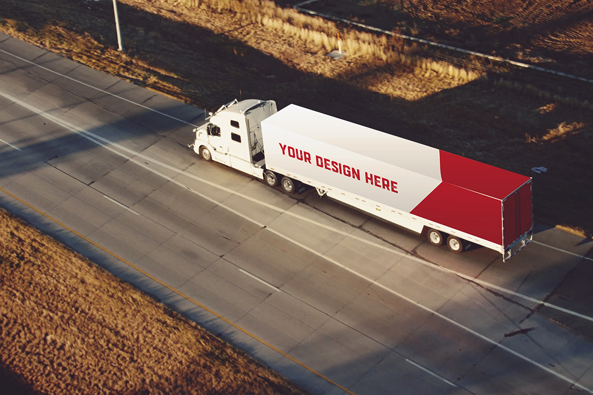 Truck/Camion Mock-up#4, a Mockup by Laura