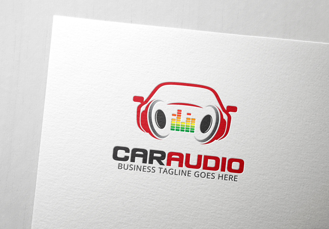 Car Audio Logo, a Branding & Logo Template by Slim Studio