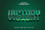 Victory 3D Editable Text Effect | Actions ~ Creative Market