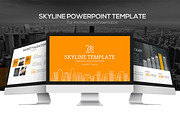 Skyline Powerpoint Template, a Presentation Template by SlideFactory