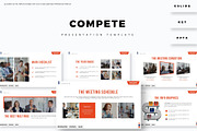 Compete - Presentation Template, a Presentation Template by AQR Studio