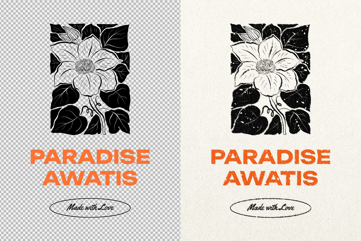 Stamp Text & Logo Effect, a Layer Style Add-On by Design Squad