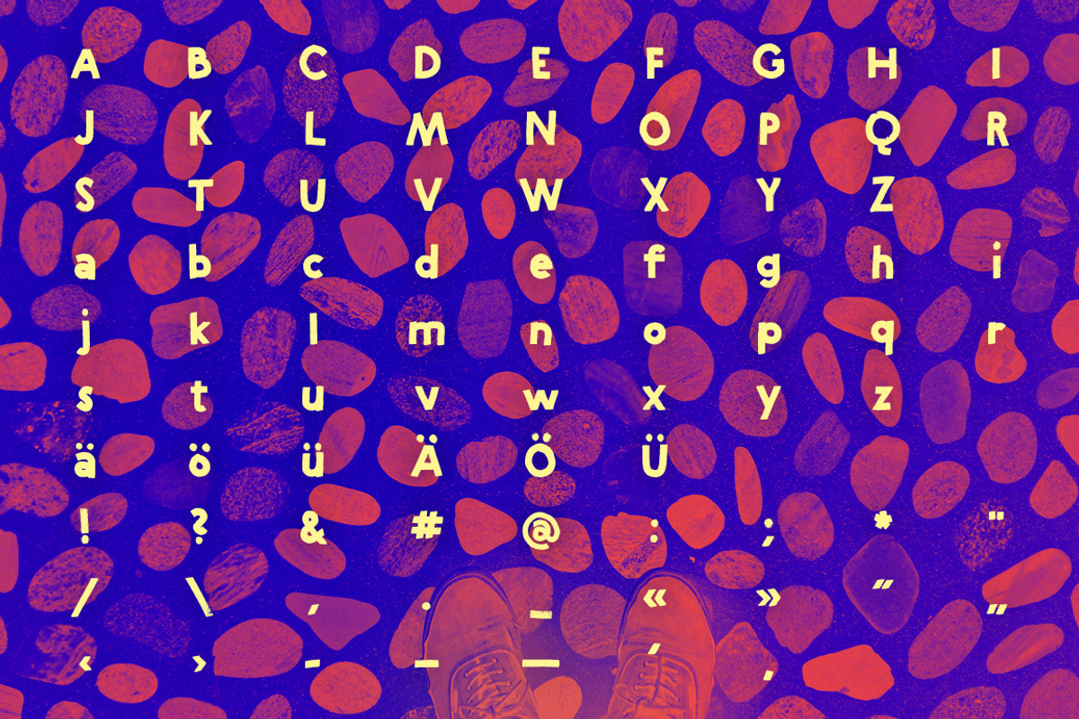 Riya – Geometric Handwritten Font, a Sans Serif Font by Studio ZACK