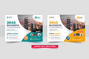Horizontal Conference Flyer template