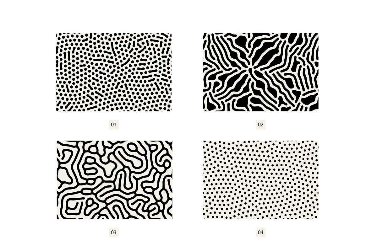 Natural Shapes || Seamless Patterns, a Pattern Graphic by Curly_Pat
