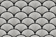 Seamless fan pattern, a Pattern Graphic by Inkpower