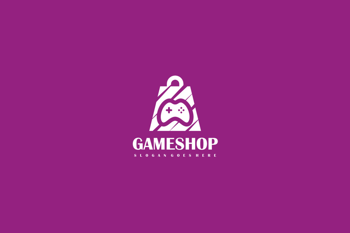 Games Store Logo, a Branding & Logo Template by 3ab2ou