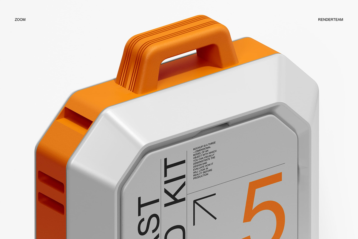 First Aid Kit Mockup Set (3 PSD)