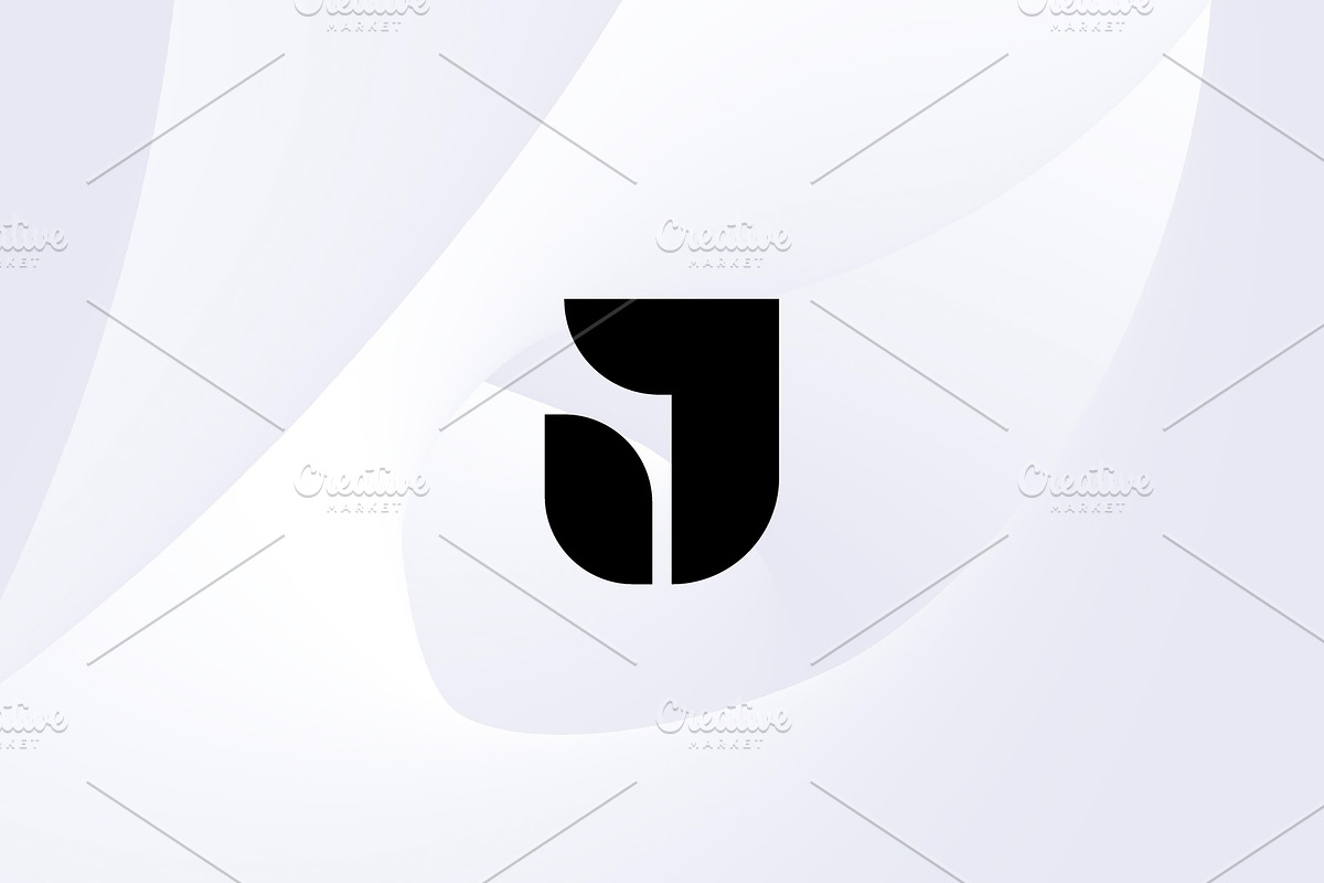 J1 letter mark monogram logo design, a Branding & Logo Template by Amadul11