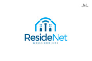 Reside Net Logo, a Branding & Logo Template by LogoLabs