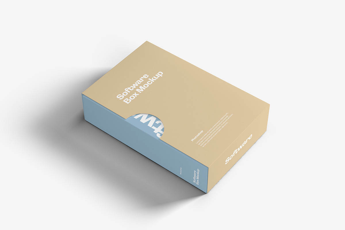 Software Box Mockups, a Packaging Mockup by artimasa | Creative Market