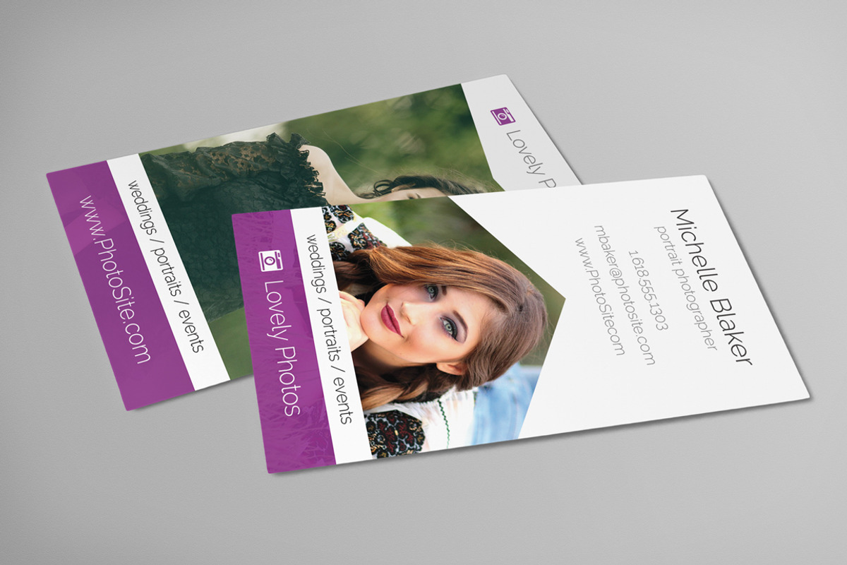 Photographer Business Card, a Business Card Template by Creativenauts
