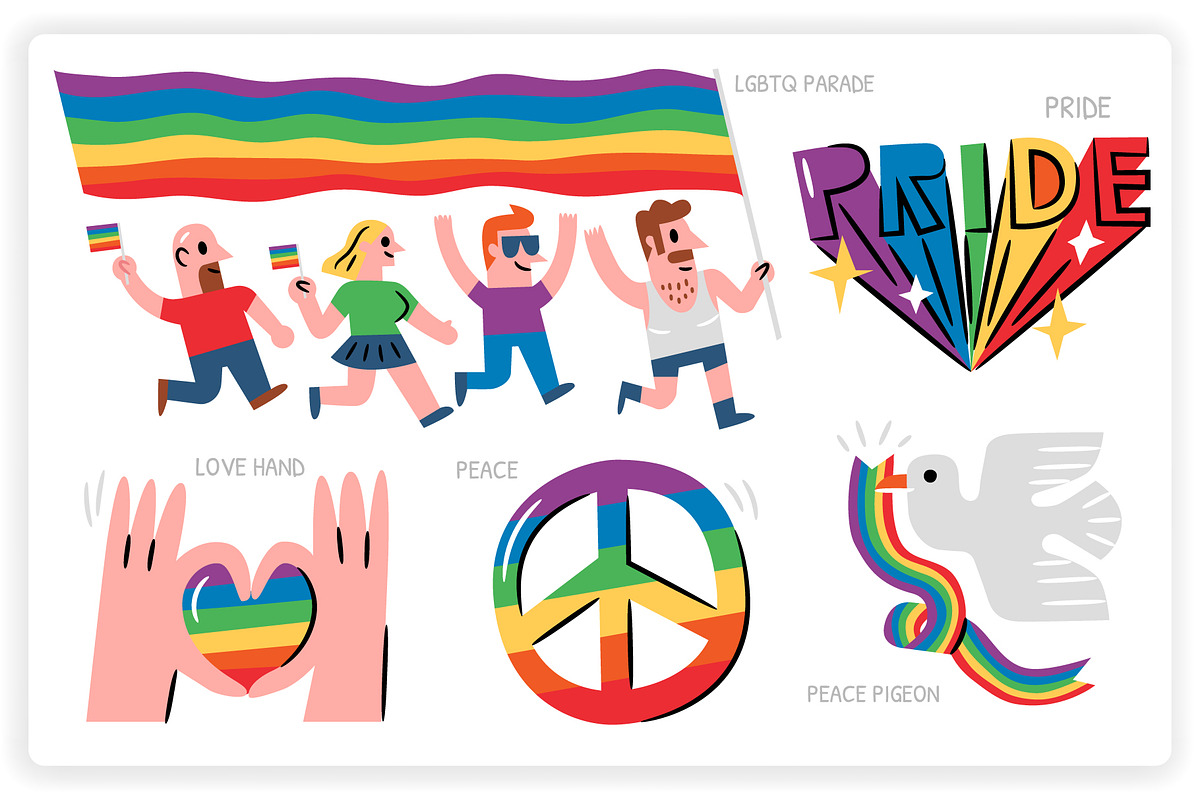 38 LGBTQ Illustration, an Illustration by monkik