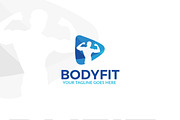 Body Fit Logo, a Branding & Logo Template by Fitra Noor