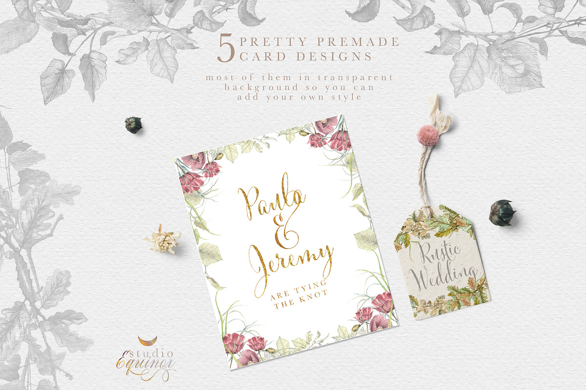 Rustic Redolence - Graphic Set, an Object Graphic by studioequinox