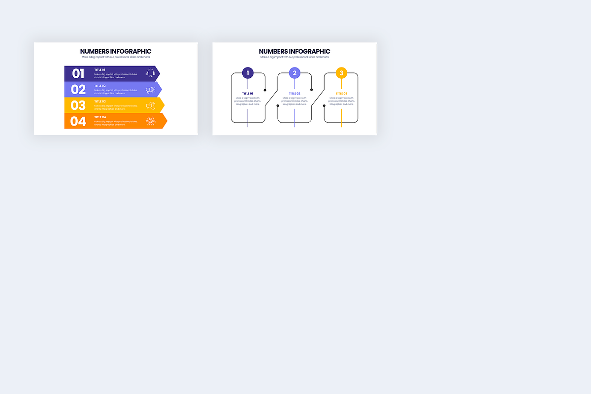 Numbers Google Slides Infographics, a Presentation Template by Slidesmash