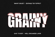 Disorted Grain Text Effect | Layer Styles ~ Creative Market