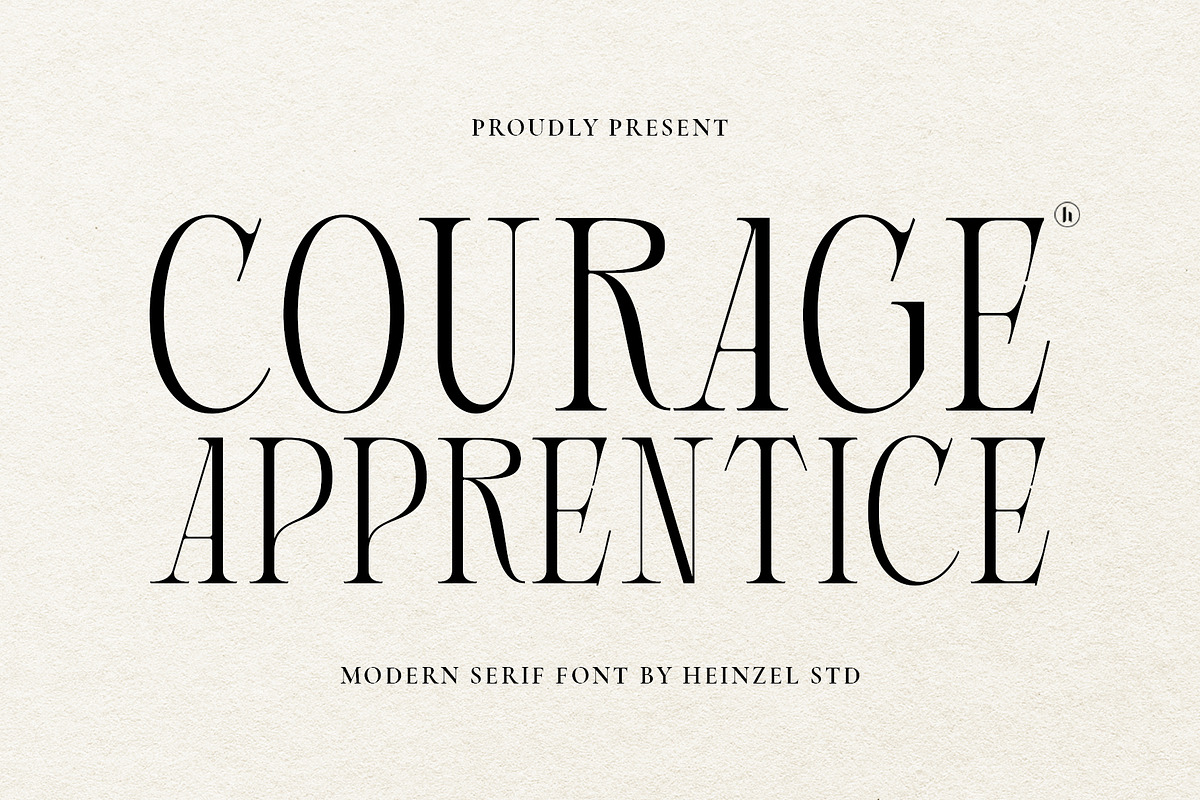 Courage Apprentice Serif Font