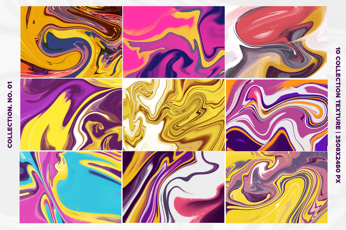 Abstract Liquid Textures, a Texture Graphic by RMPL.std