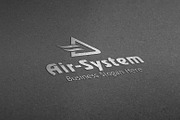Air-System Style Logo, a Branding & Logo Template by BdThemes