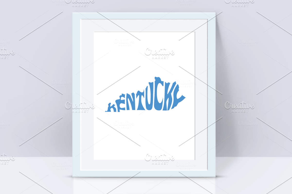 Kentucky word art logo, an Object Graphic by DigitalDesignsLaura