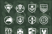 Vector military symbol icons, a Graphic by Microvector