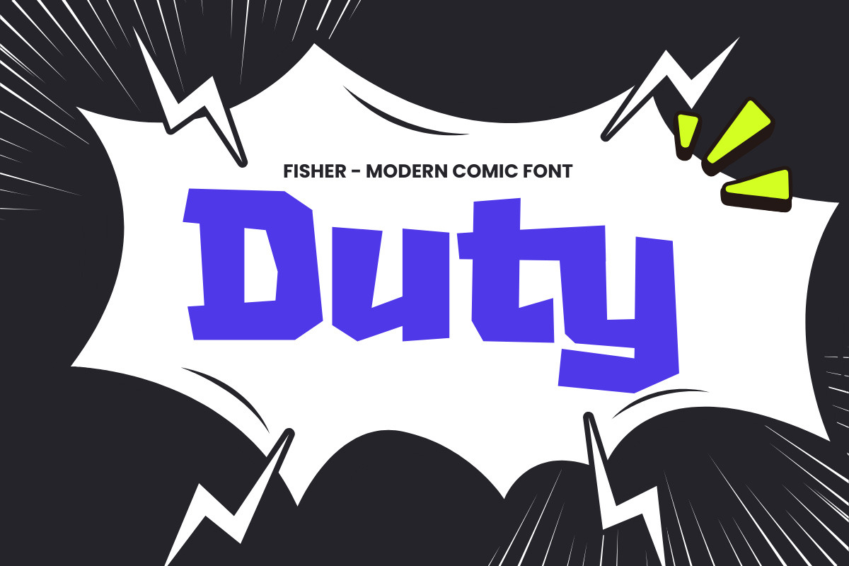 Fishel - Modern Comic Display Font