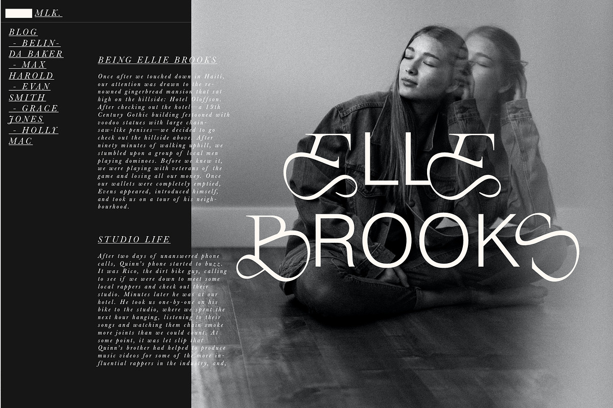 Silvera- Serif Typeface, a Serif Font by Tropical Type