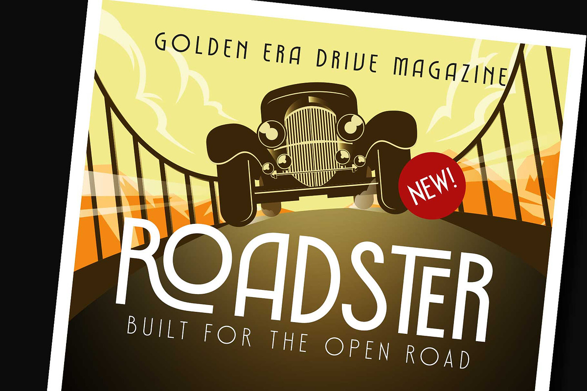 Art Deco Style - Emoritz, a Sans Serif Font by Novitype