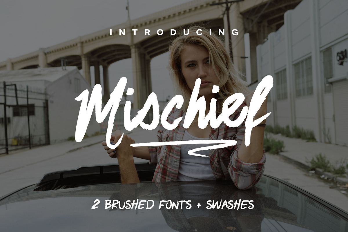 Mischief Font Duo, a Script Font by Flycatcher Design