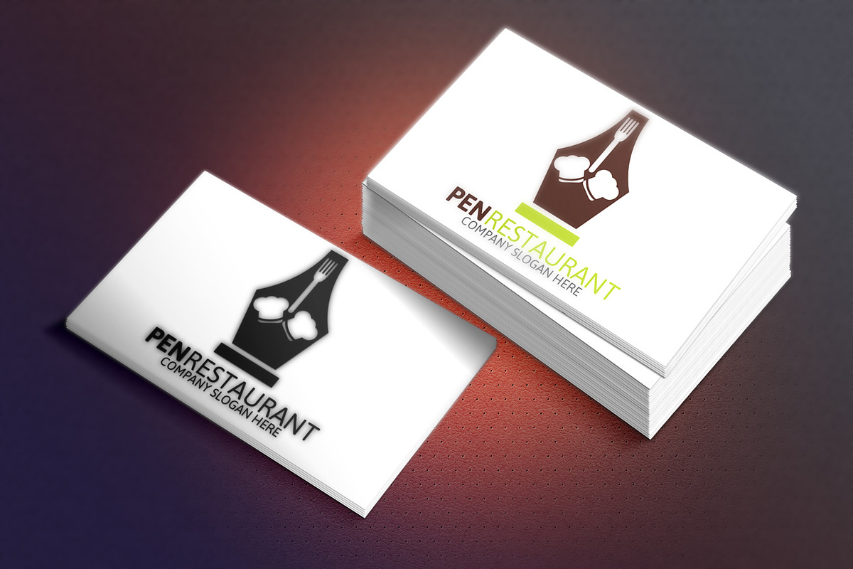 Pen Restaurant Logo, a Branding & Logo Template by Josuf Media
