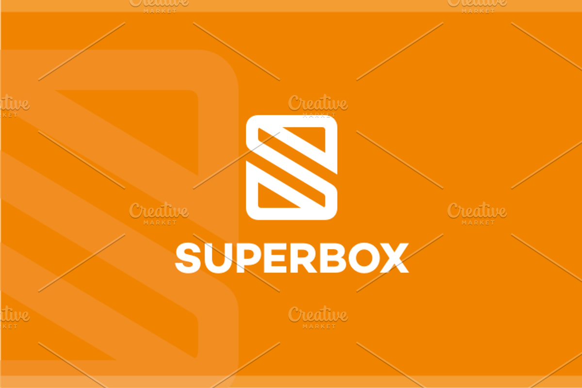Superbox Abstract Letter S Box Logo, a Branding & Logo Template by yopie