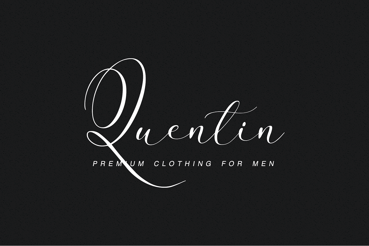 Quathman - a fresh hand made font, a Script Font by Quothron