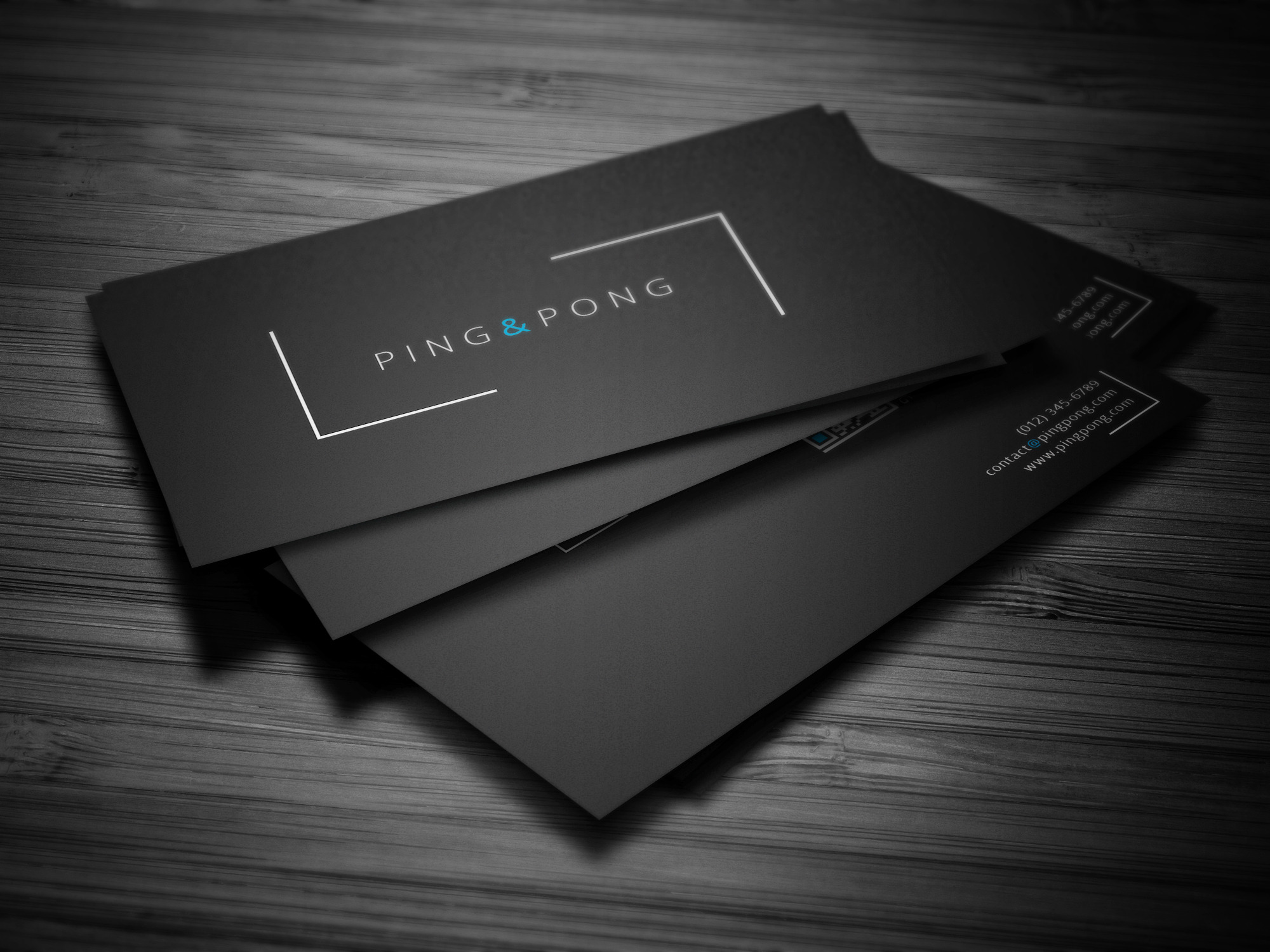 Fonts&Shapes Business Card, a Business Card Template by Lucas Alexander ...